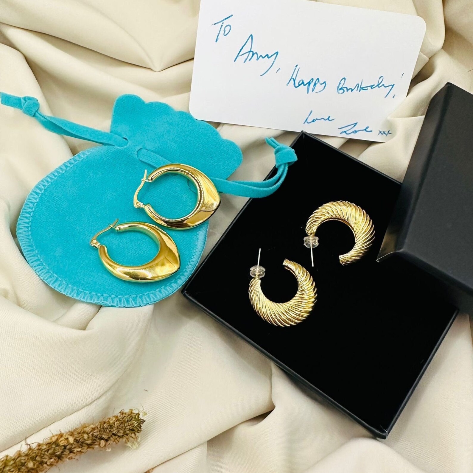 Huggie Hoop Blue Evil Eye Dropping Earring Horus Evil Eye - Etsy