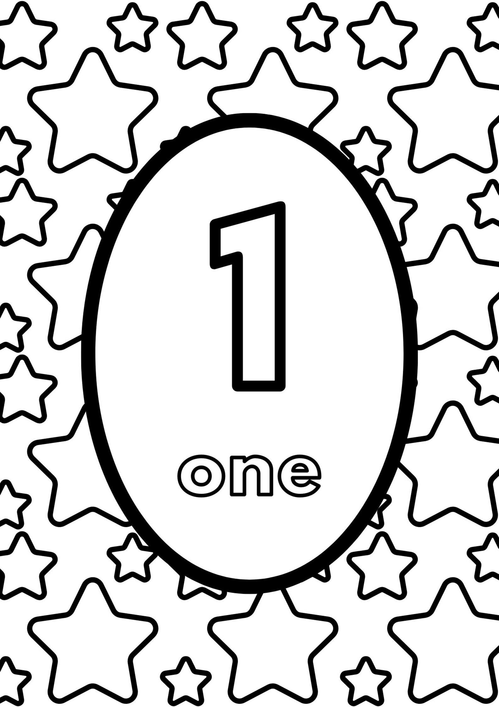 10 Numbers Coloring Pages | Numbers 1-10 Printable Worksheets for Kids ...