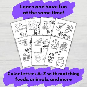 26 Alphabet Coloring Pages | ABC Coloring Page Printable Worksheets for ...
