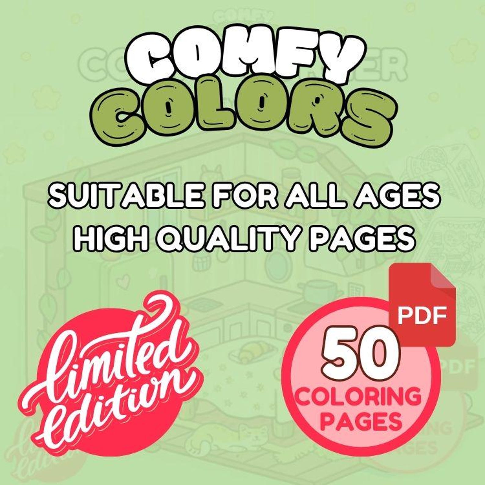 Coco Wyo Little Corner Coloring Books, 50 Coloring Pages, Coco Wyo ...