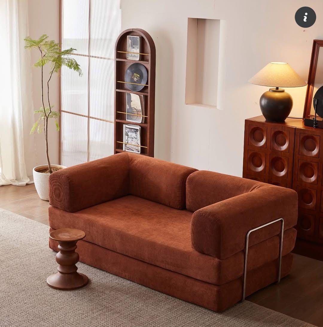 Cozy Modular Sofa Bed, Modular Sofa Bed, Velvet Sofa Bed, Comfy ...