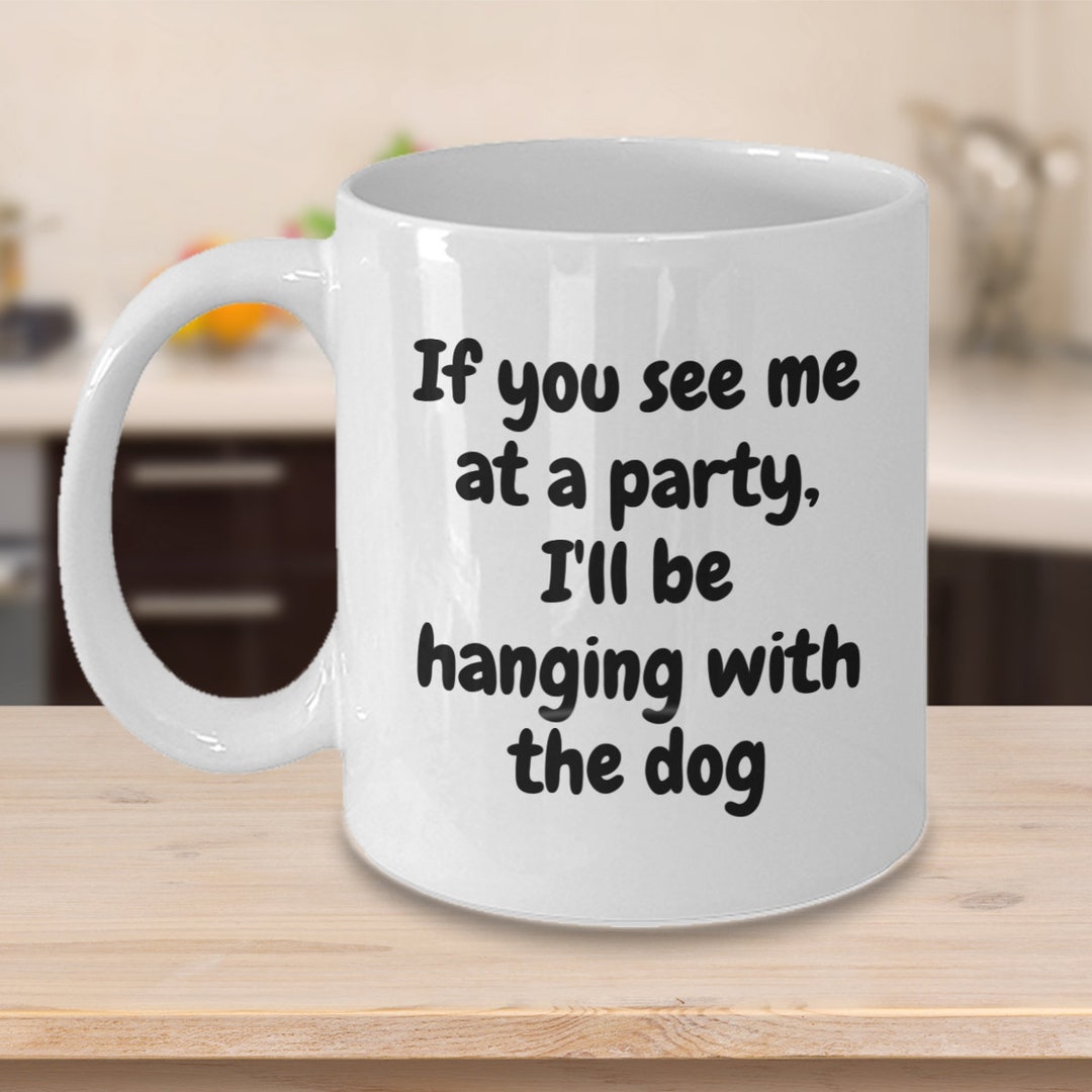 Funny Introvert Dog Mug, Dog Mom Coffee Mug, Funny Dog Mom Mug, Funny ...