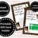PRINTABLE Gift Card Holder, Teacher Appreciation, Starbucks Gift Card ...