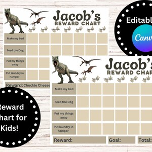 Unicorn Reward Chart Printable Reward Chart Editable Chore Chart ...
