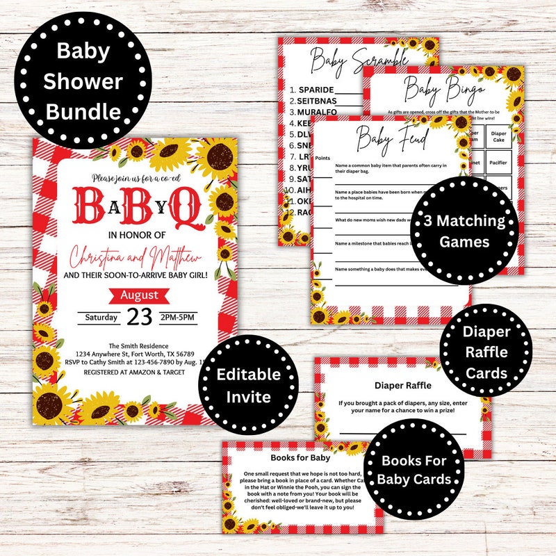 Baby Q Shower - Etsy