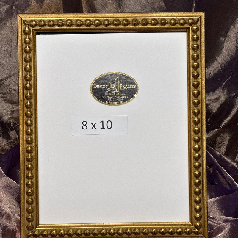 Antique Gold Picture Frame - Etsy