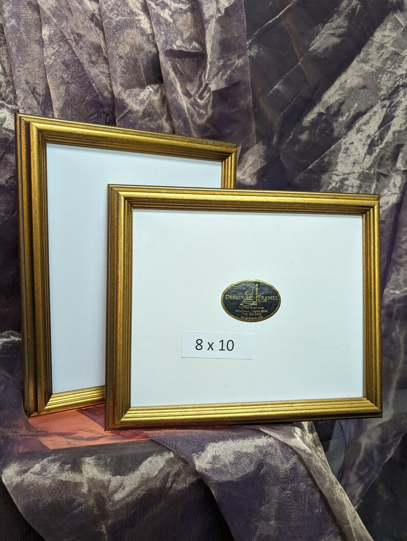 8 X 10 Gold Swan Frame - Etsy