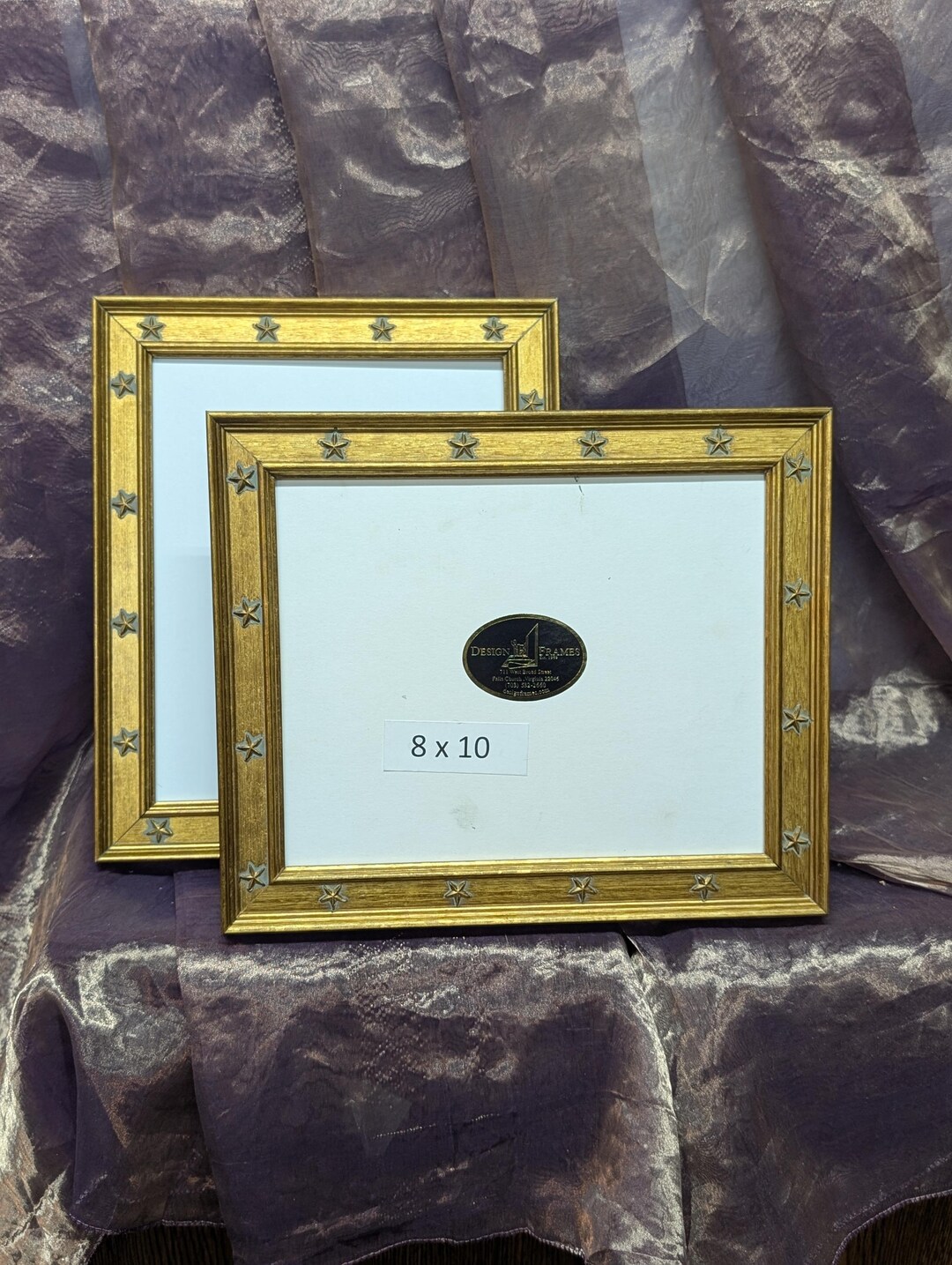 8 X 10 Gold Star Frame - Etsy