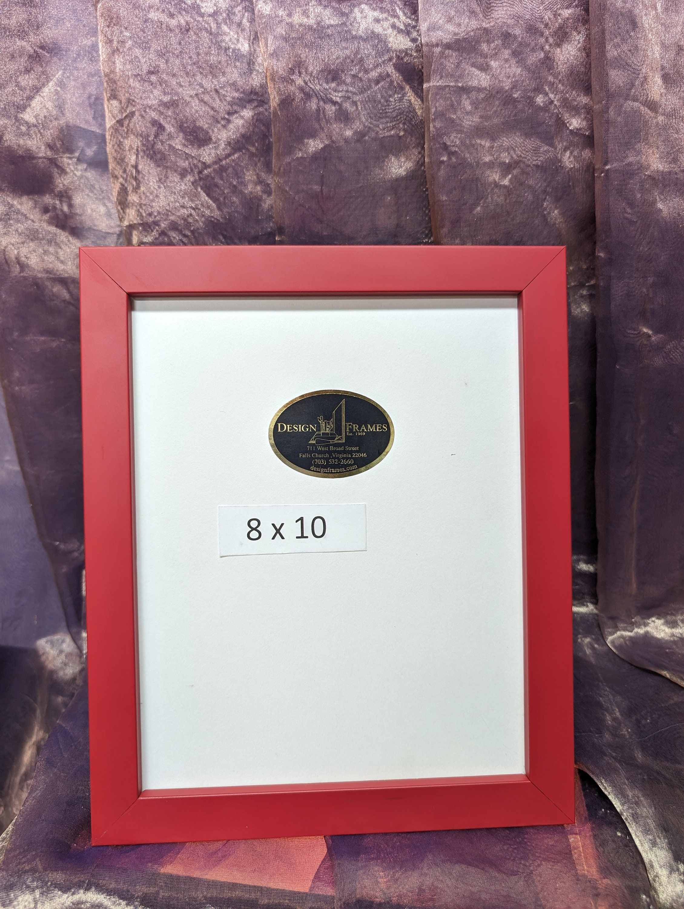 8x10 Red Frame - Etsy
