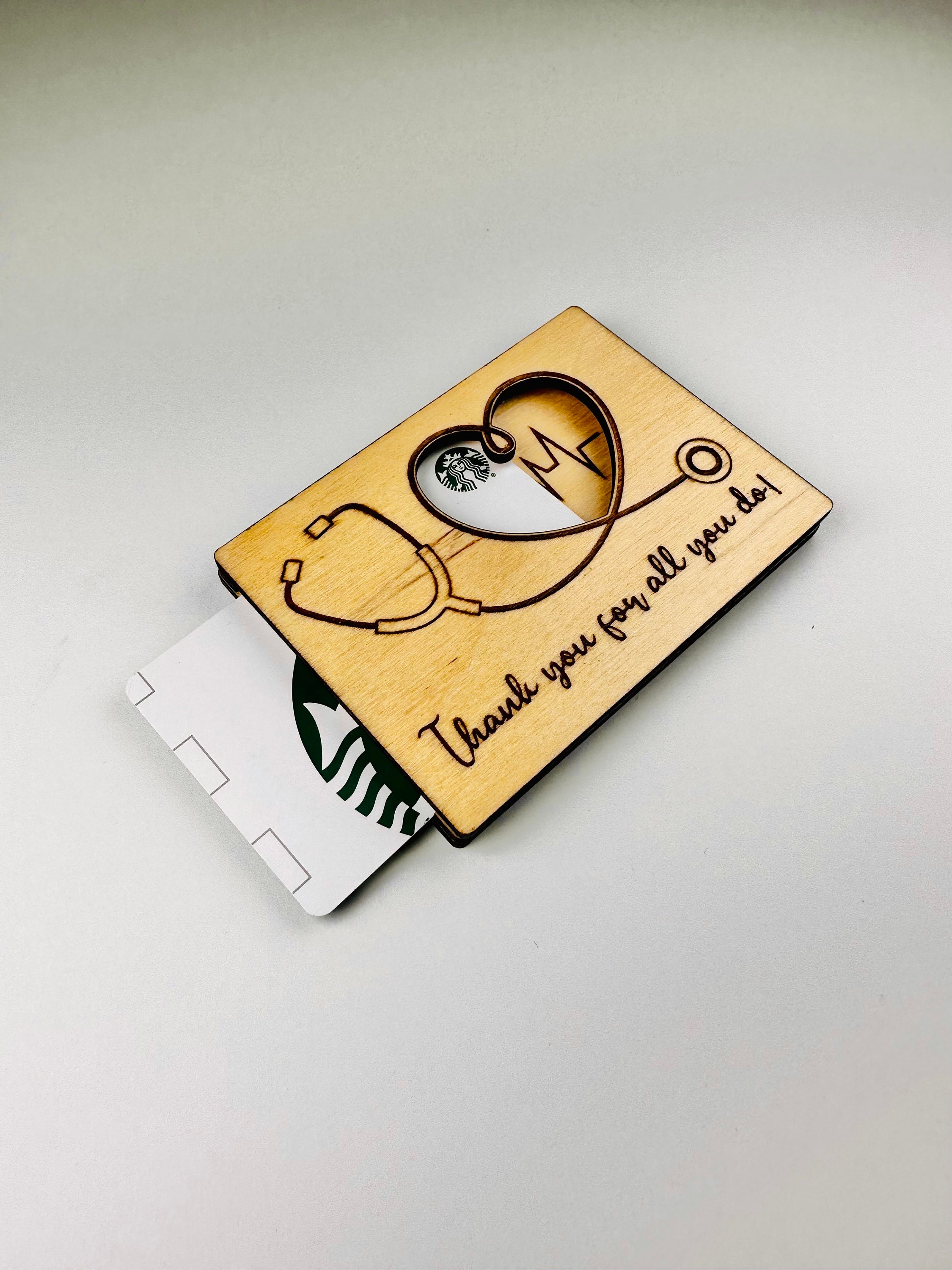 Nurse Appreciation Gift Card Holder, Personalized Gift for Nurse ...