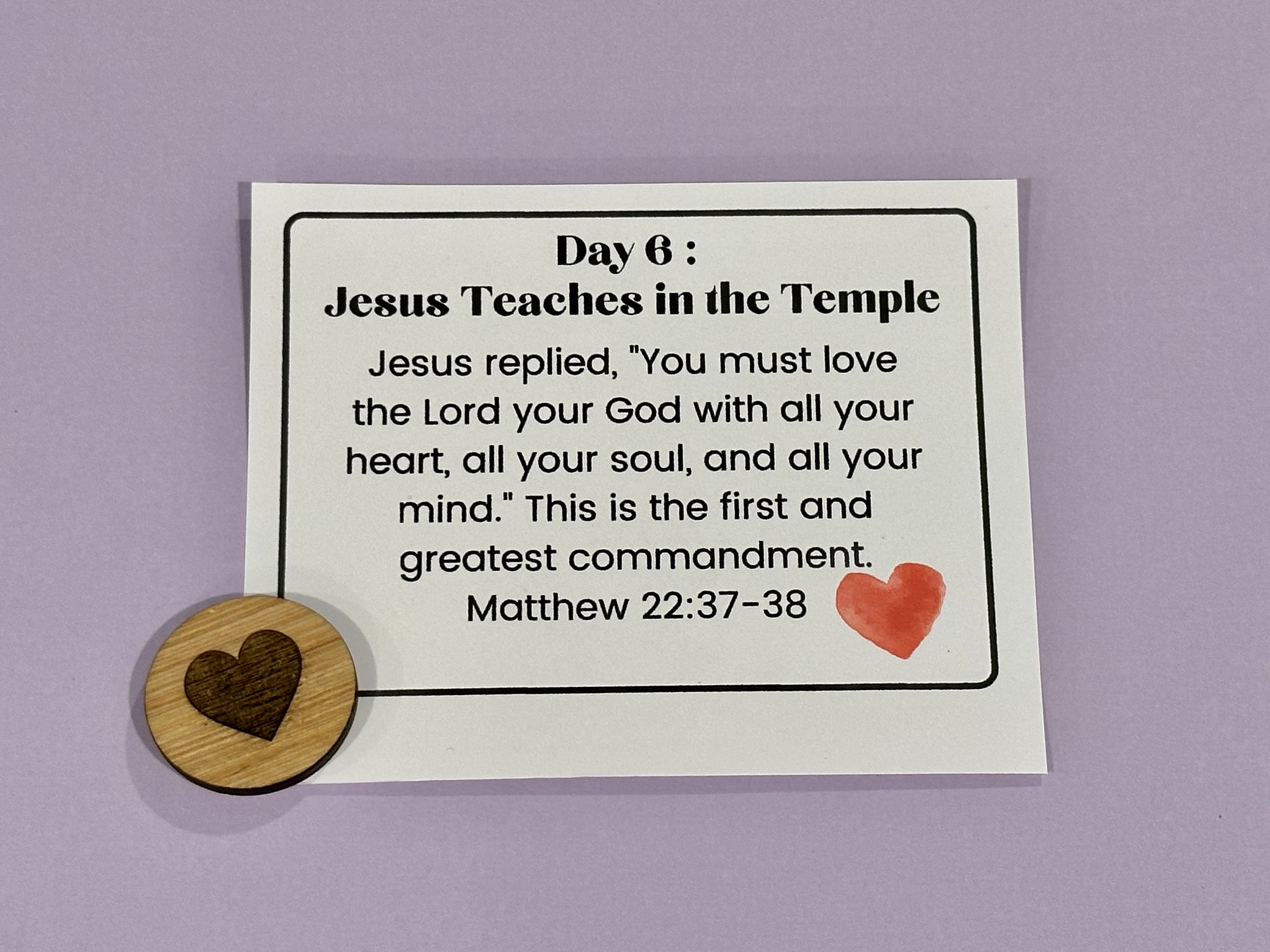 Easter Countdown Tokens and Scripture Cards, Kid Easter Activity ...
