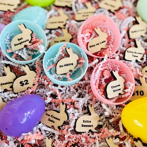 Easter Egg Tokens Set of 30, Easter Basket Stuffers, Prize Egg, Bunny ...
