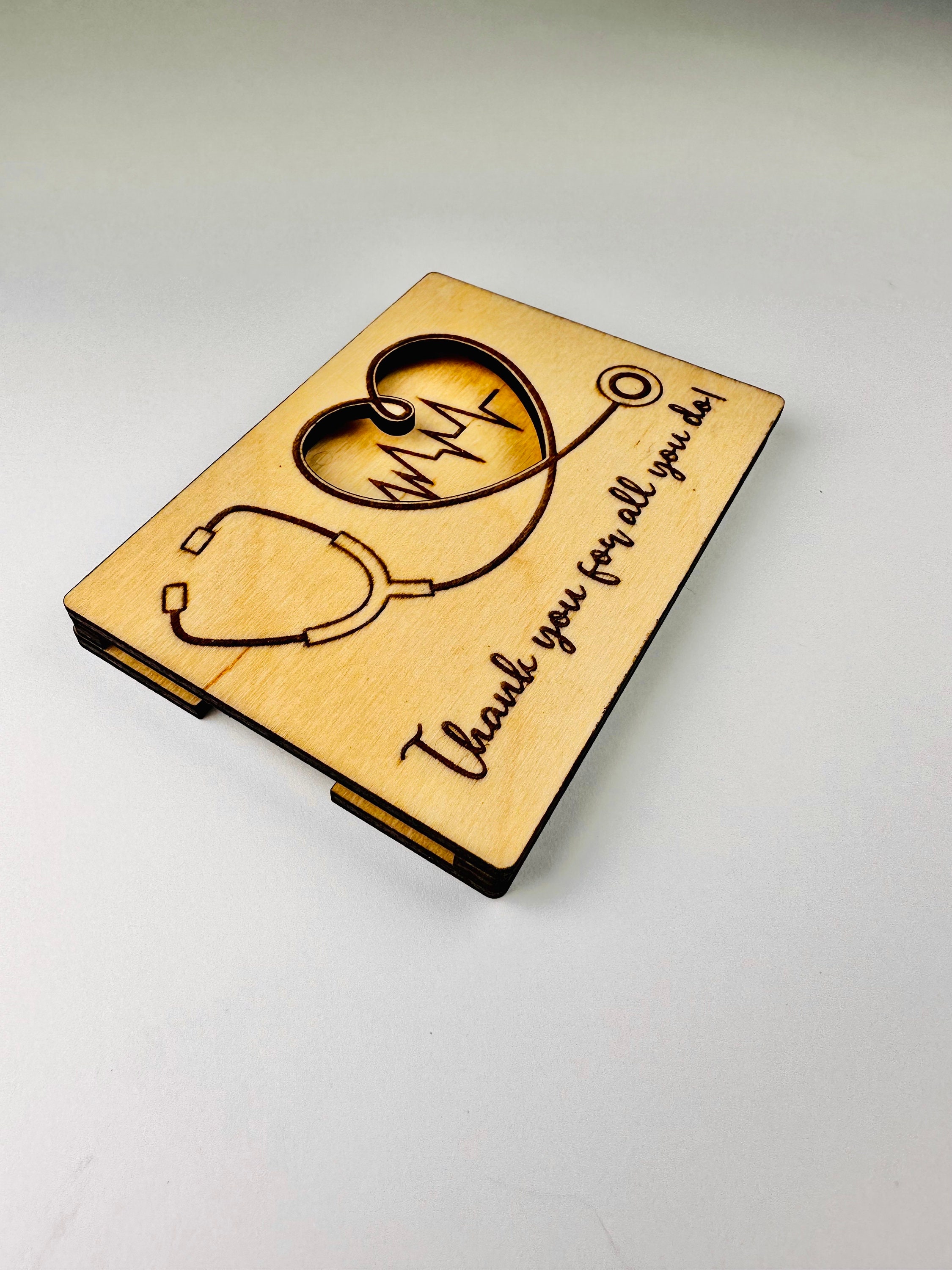 Nurse Appreciation Gift Card Holder, Personalized Gift for Nurse ...