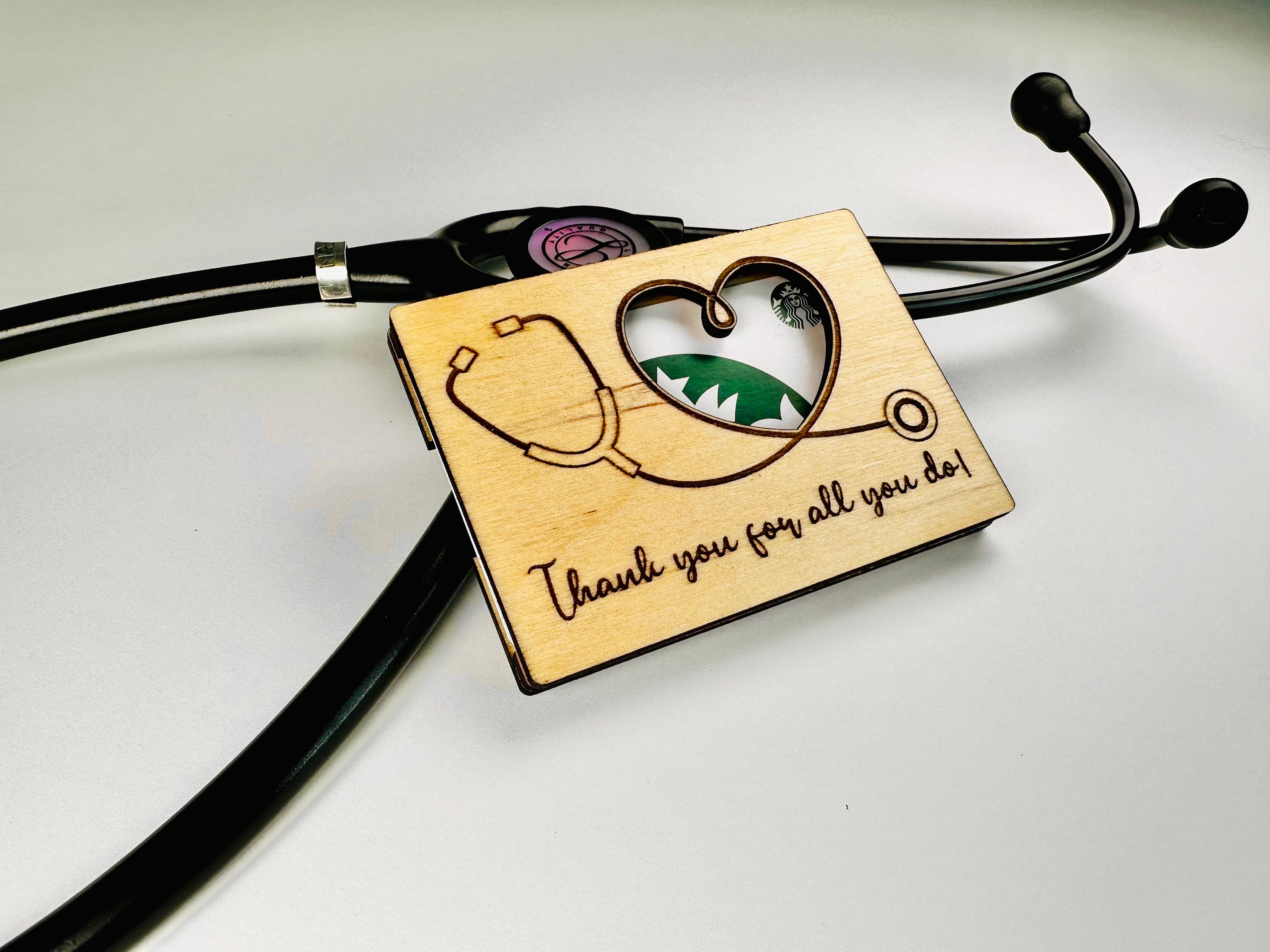 Nurse Appreciation Gift Card Holder, Personalized Gift for Nurse ...