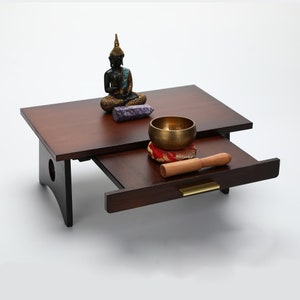 Handmade Buddhist Meditation Altar,meditation Table,yoga Namaste, Alter ...