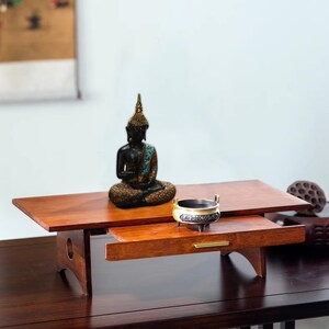 Handmade Buddhist Meditation Altar,meditation Table,yoga Namaste, Alter ...