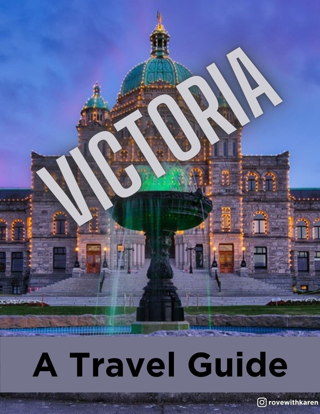 Victoria British Columbia Canada Instant Digital Travel Guide - Etsy