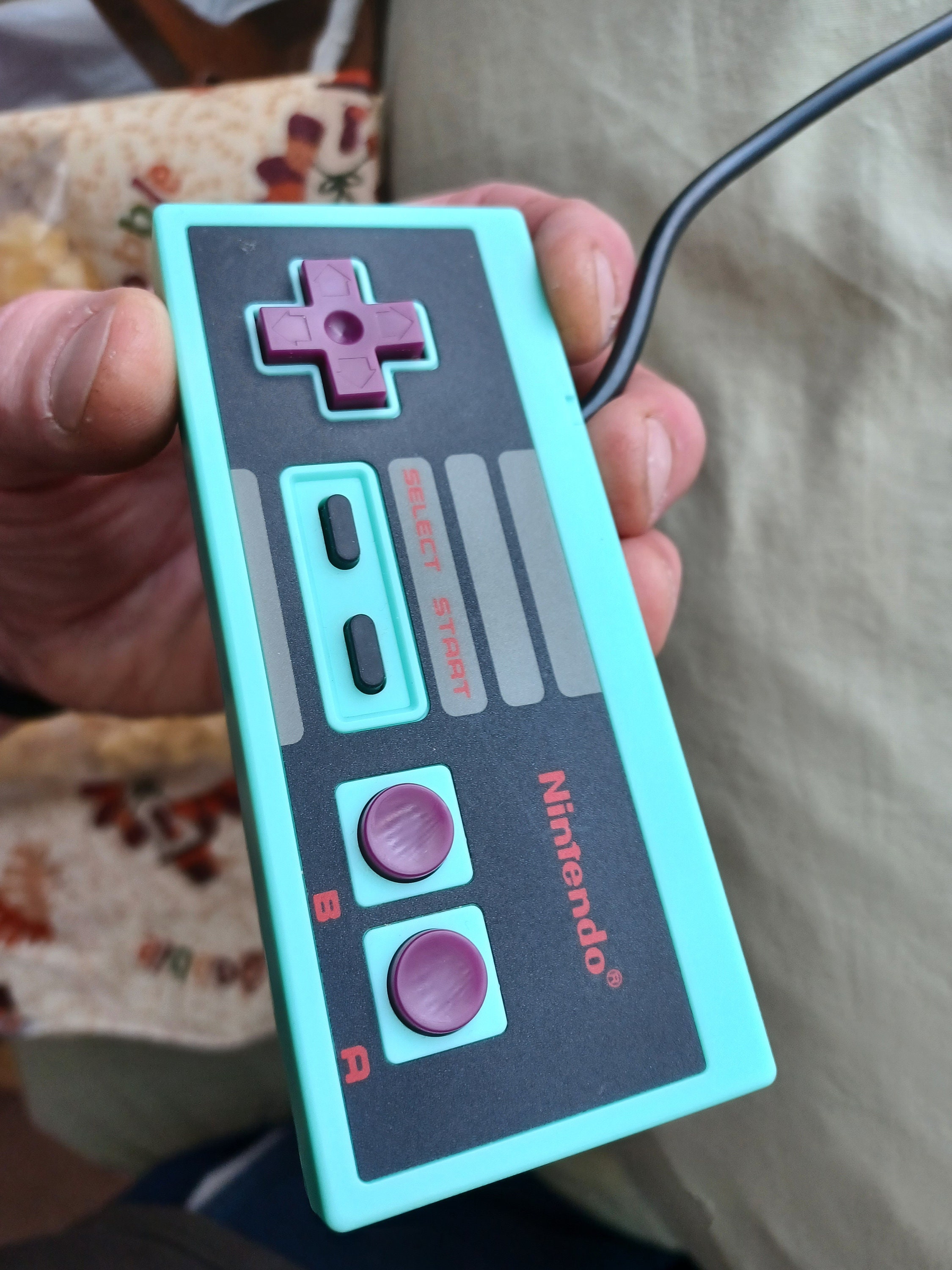 Custom NES Nes Controller Nintendo Nes Controller Mint Green Shell ...