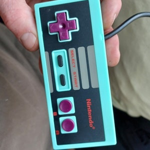 Custom Nintendo Nes Controller Nintendo Nes Controller Mint Green Shell ...