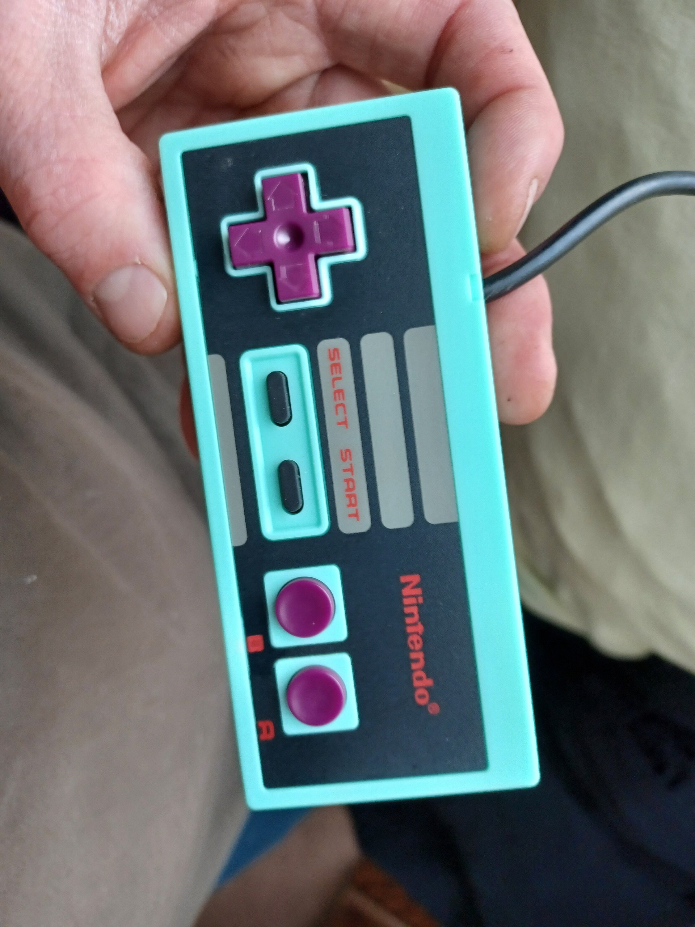 Custom NES Nes Controller Nintendo Nes Controller Mint Green Shell ...