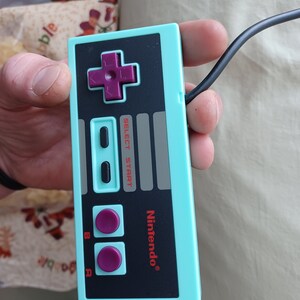 Custom Nintendo Nes Controller Nintendo Nes Controller Mint Green Shell ...