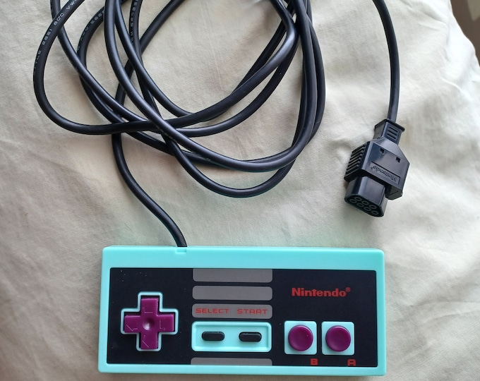 Custom Nintendo Nes Controller Nintendo Nes Controller Mint Green Shell ...