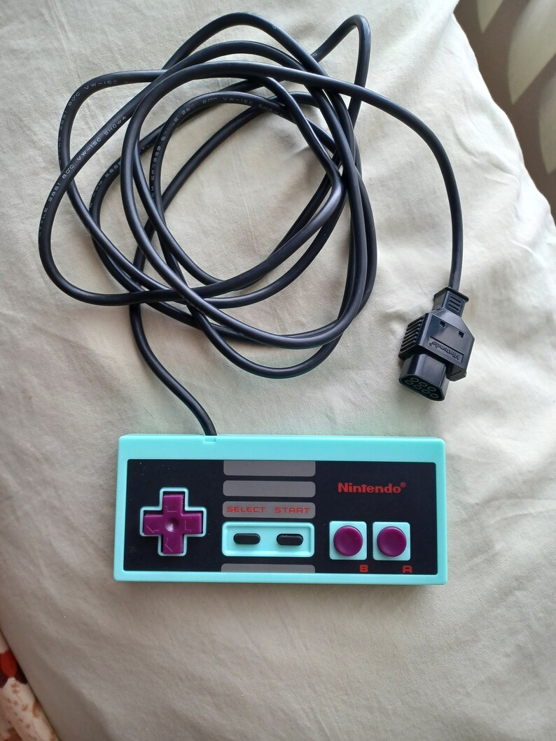 Custom Nintendo Nes Controller Nintendo Nes Controller Mint Green Shell ...