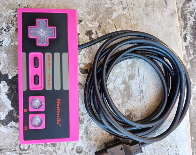 Custom Nintendo Nes Controller RGB Light up Nintendo Nes Controller ...