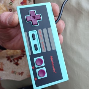 Custom Nintendo Nes Controller Nintendo Nes Controller Mint Green Shell ...