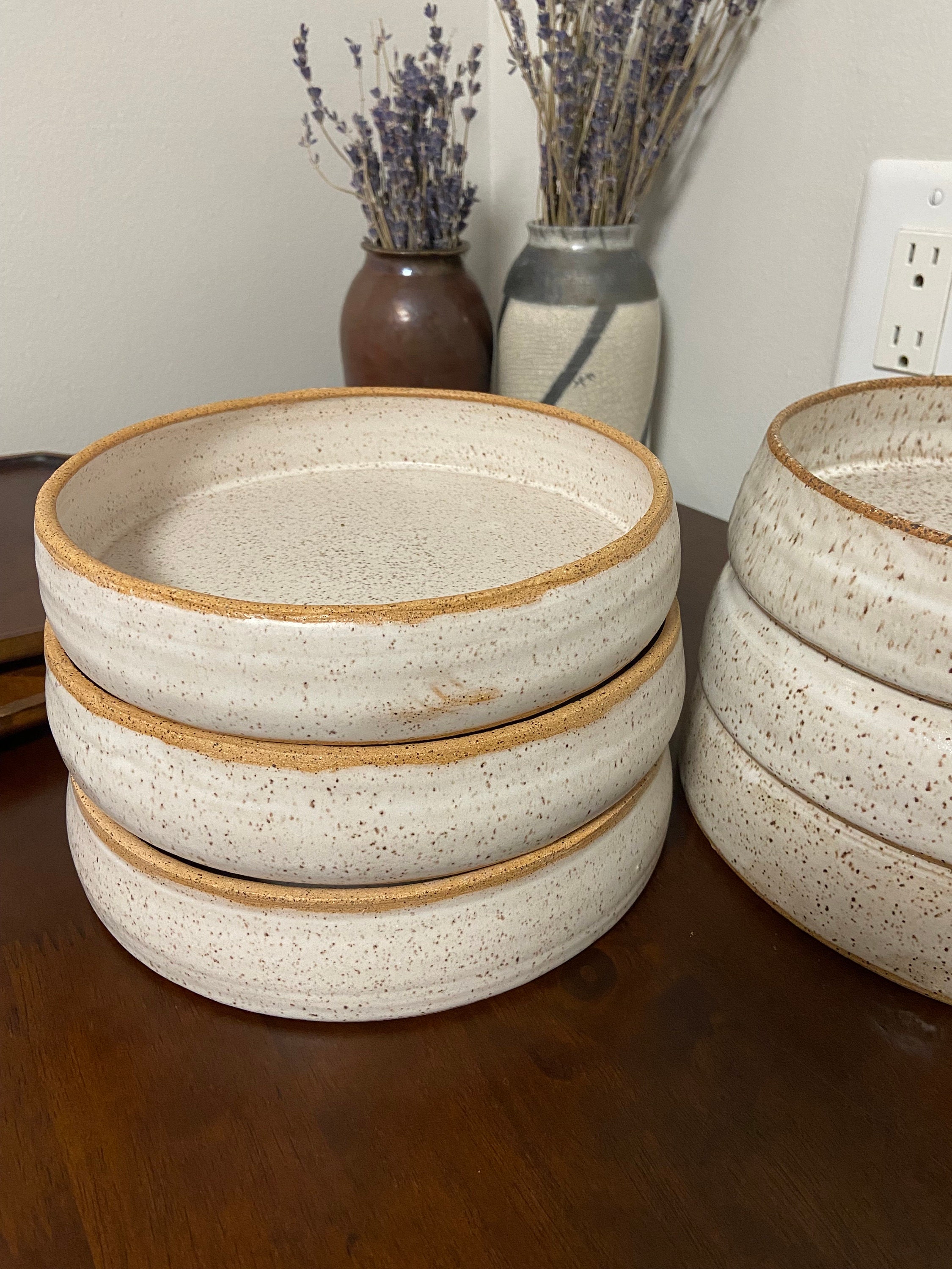 Ceramic Pasta Bowl/deep Dish/blate - Etsy