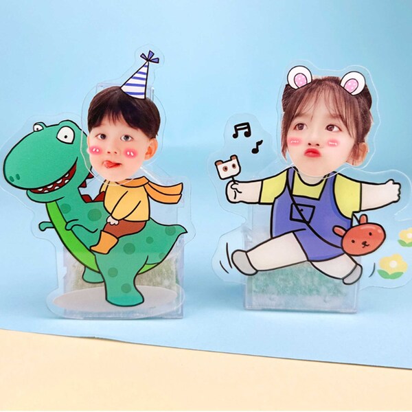 Baby Head Sticker - Etsy