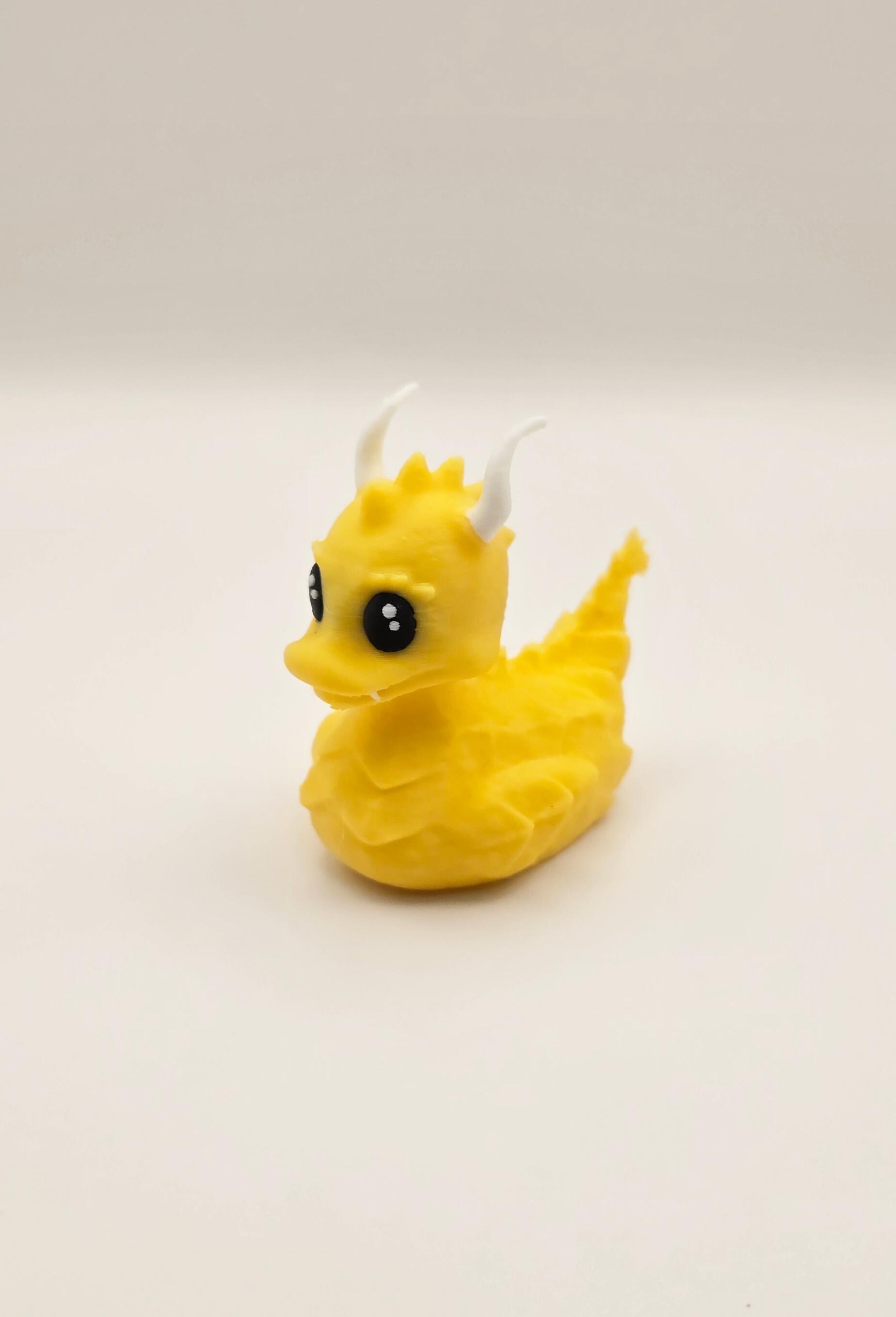 Jeep Dragon Ducks – Set of 3 Fanged 3D Printed Ducking Dragons, Rainbow ...