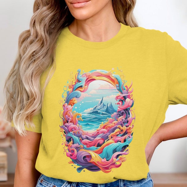 Abstract Art T Shirt - Etsy