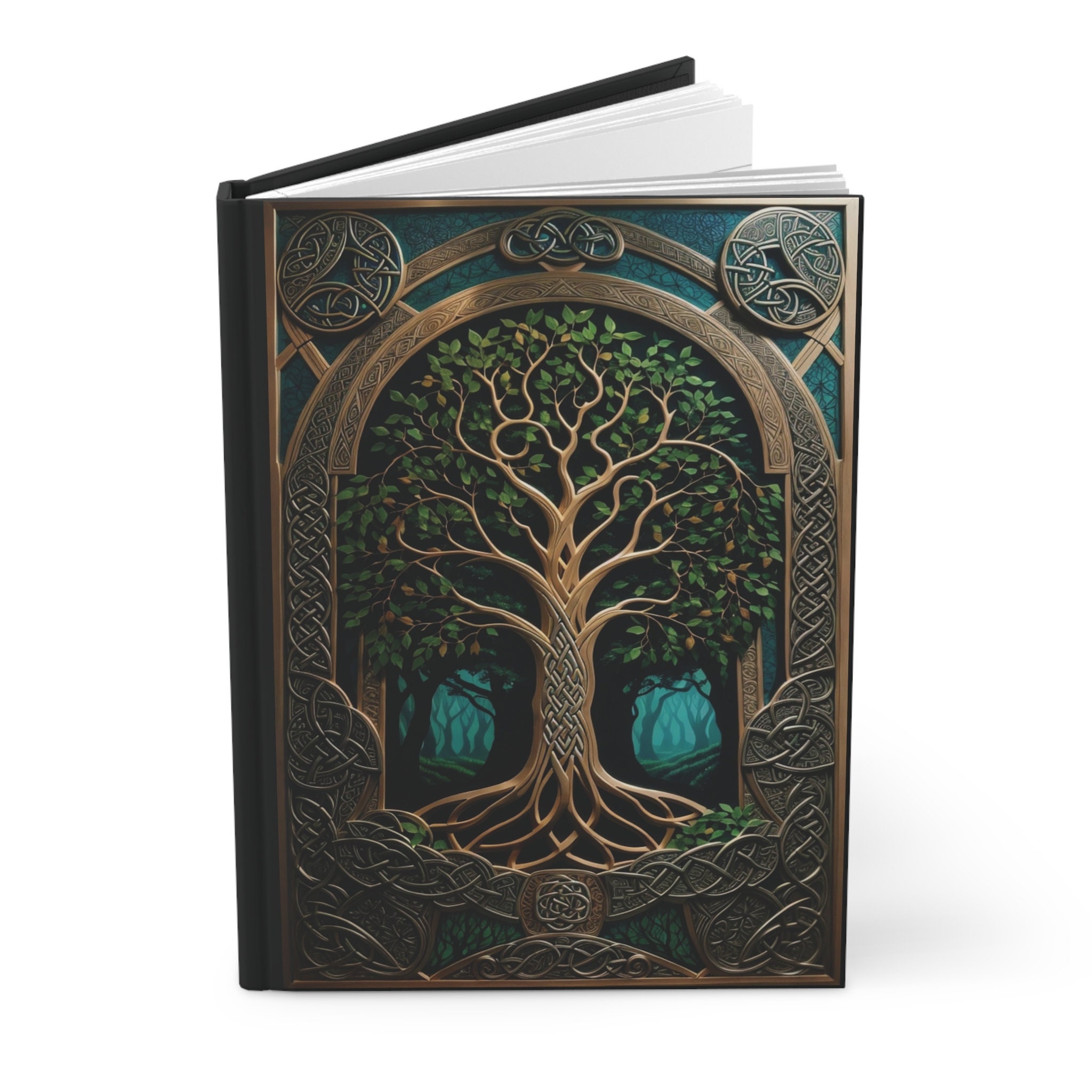 Celtic Tree of Life Book of Shadows Hardcover Journal Matte Finish ...