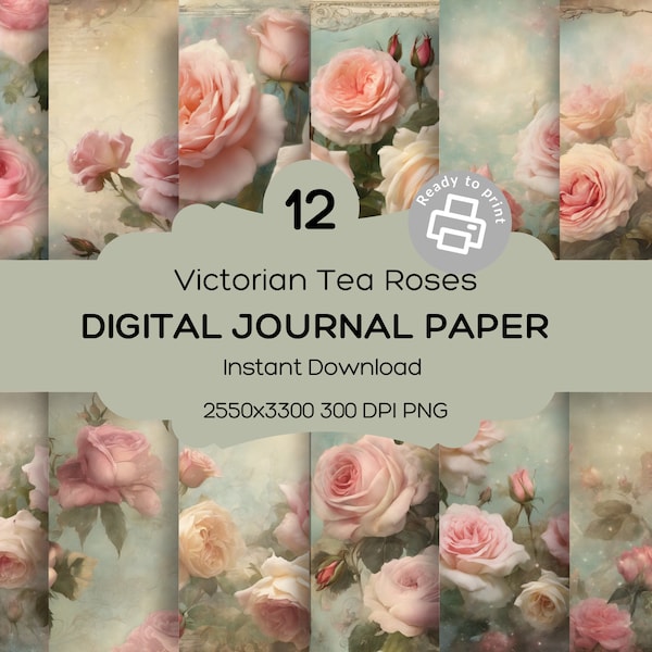 Victorian Roses - Etsy