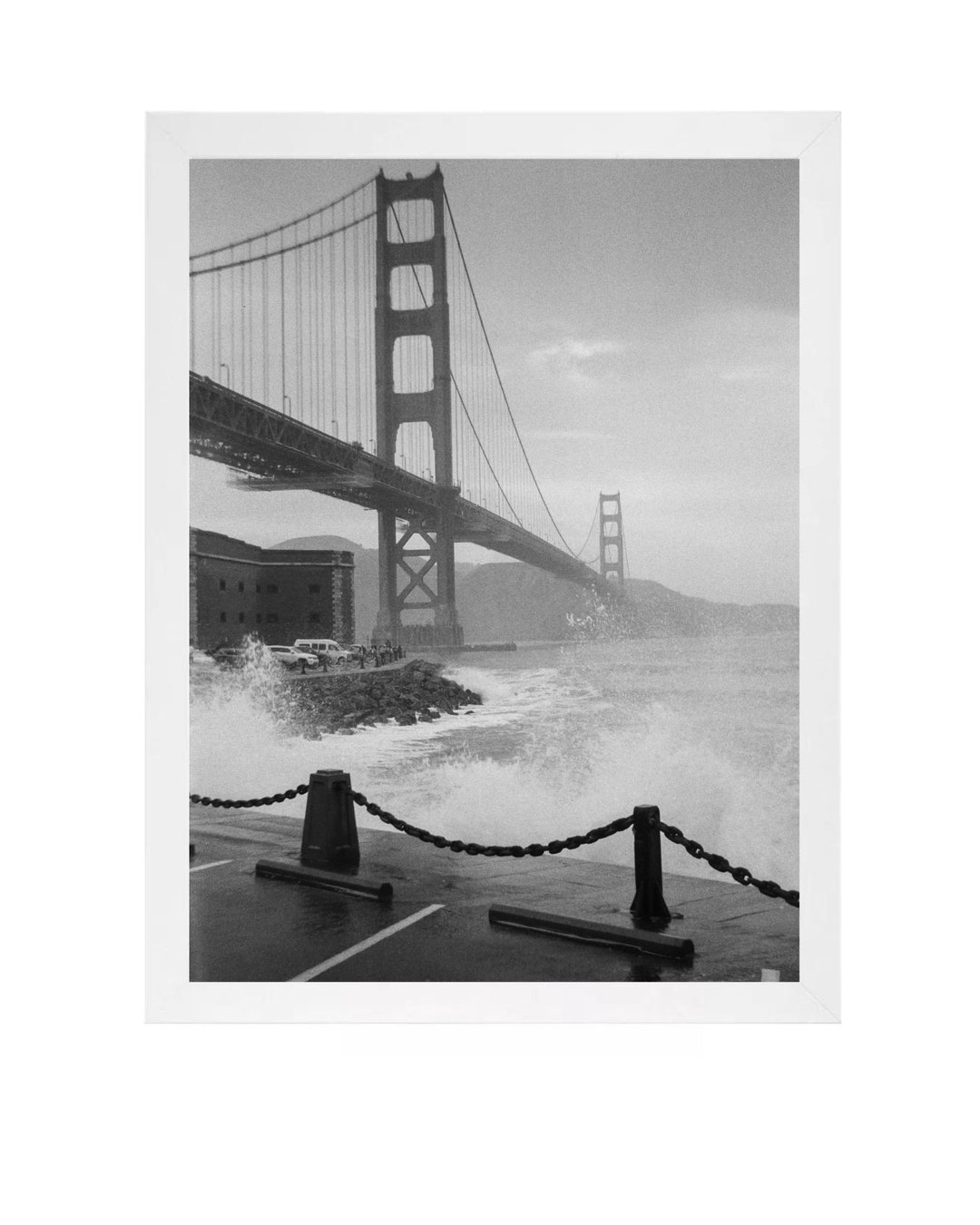 Golden Gate Bridge Chains. San Francisco. Bay Area. Print. Photography ...