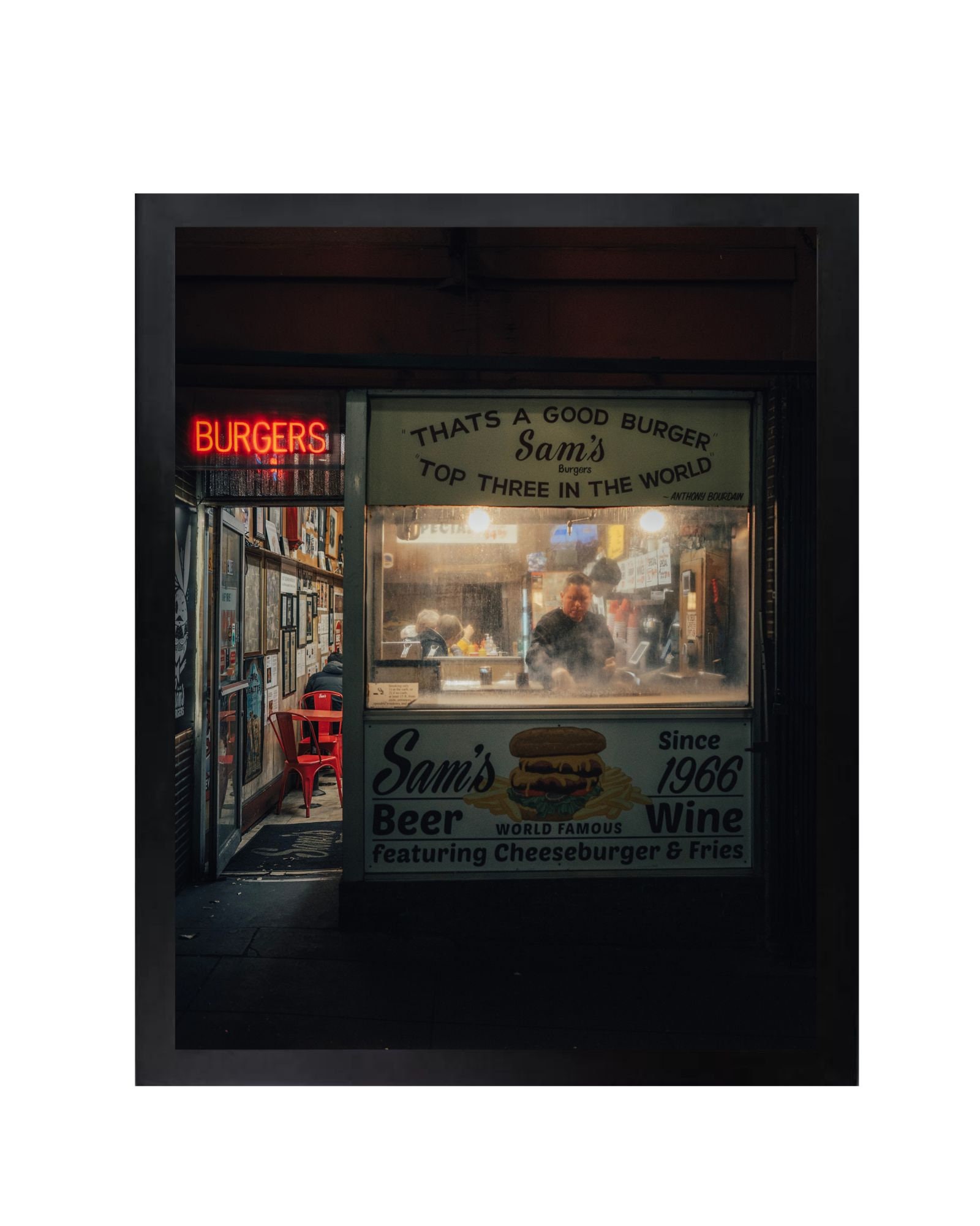 Sam's Burger. San Francisco - Etsy