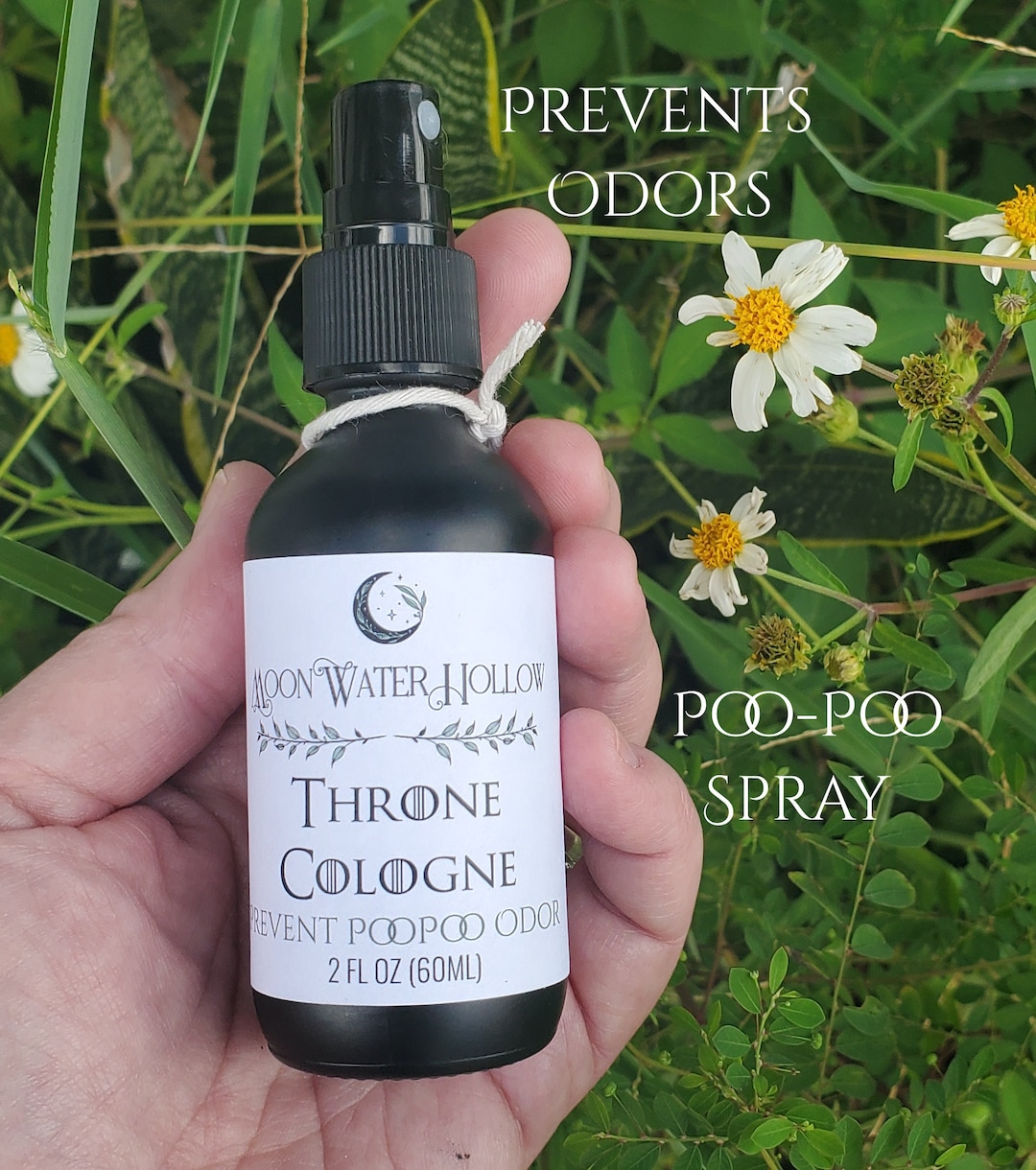 Throne Cologne Concentrated Poo Poo Bathroom Spray Prevent Odors 2 ...