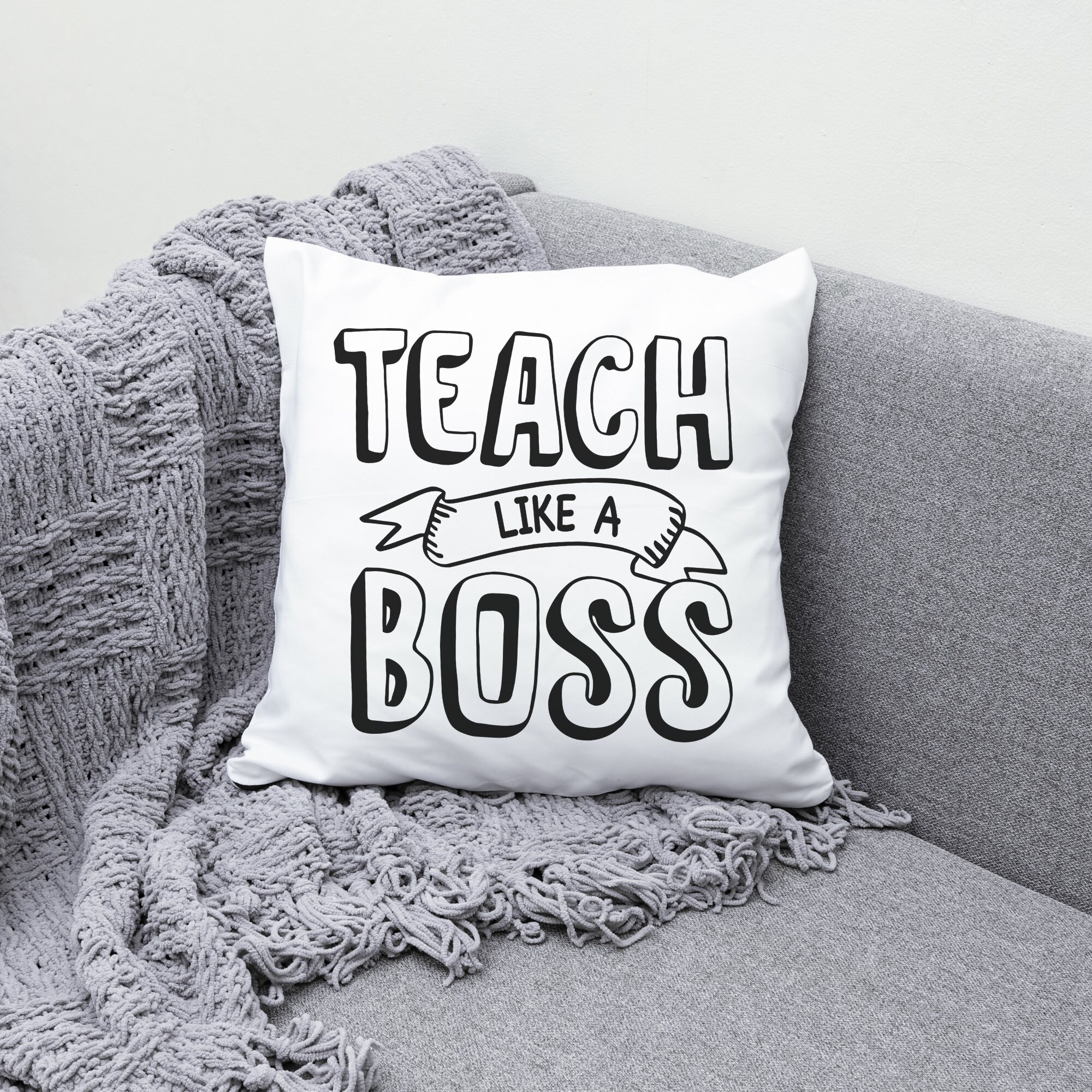 Teach Like a Boss Svg, Teacher's Day Svg, Teacher Gift, Teacher Shirt ...