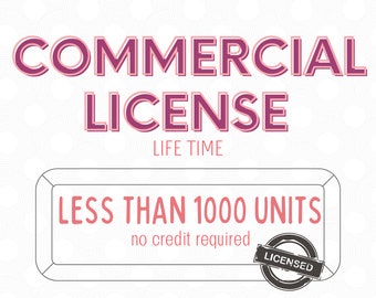 SVG Files Commercial License, Clipart Commercial Use, No Crediting ...