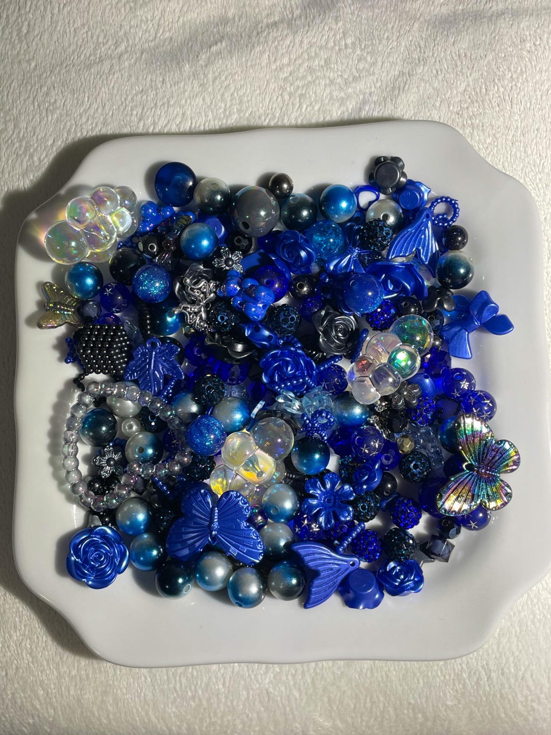 Midnight Bead Soup - Jewerly Making, Aesthetic Beads, Y2K Beads, Dark ...