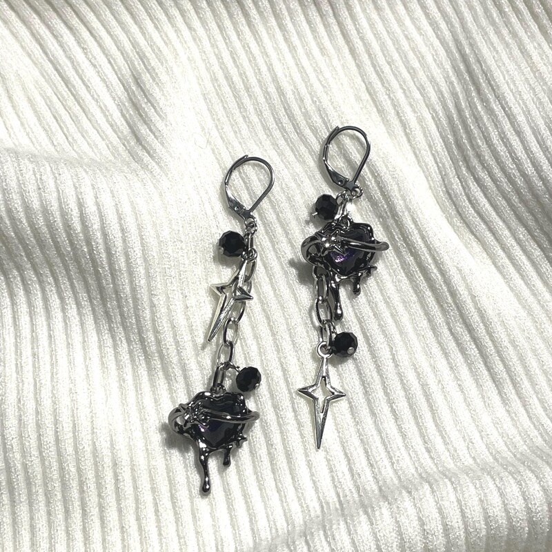 Grunge Earrings - Etsy