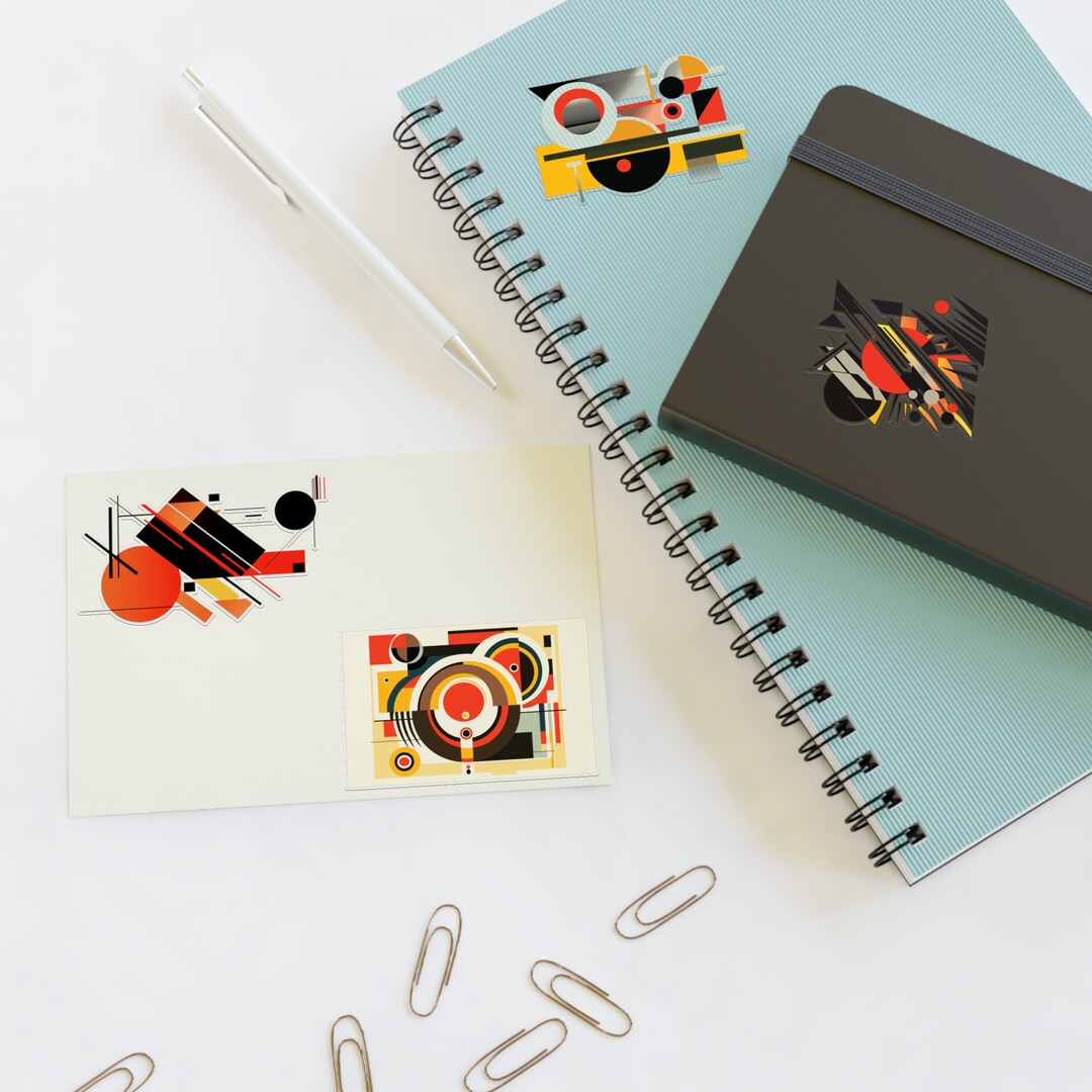 Sticker Sheets Multicolor, Bauhaus, Constructivism, Avant-garde ...