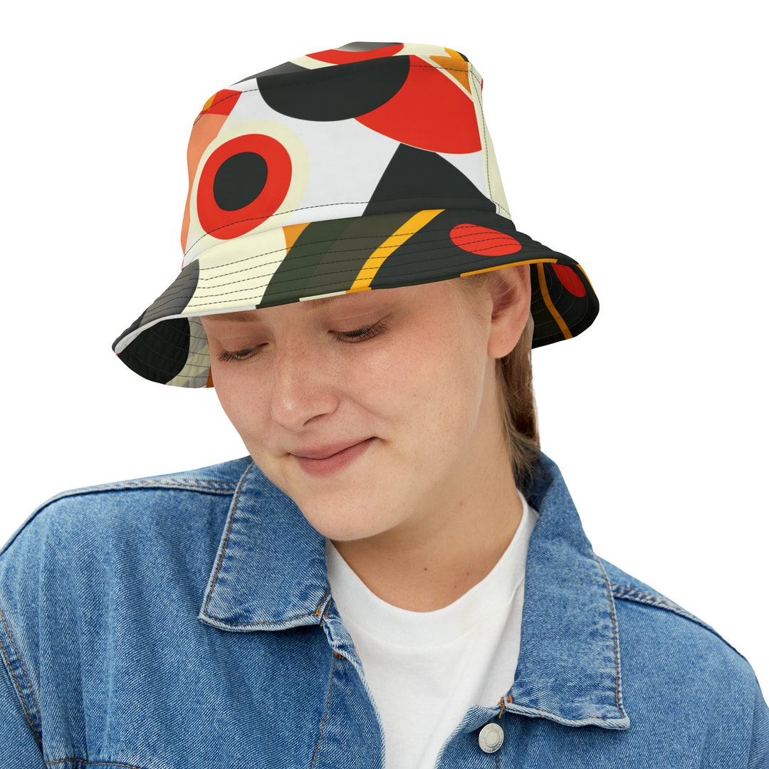 Bucket Hat | CAP | Bauhaus | Constructivism | GIFT | for Him | for Her ...