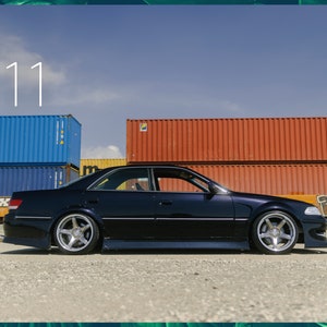 CITY GARAGE KUSTOMS 1997 JZX100 Markii Jdm Calendar (2024) Jzx100 Mark2 ...