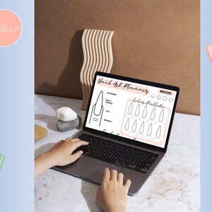 STILETTO NAIL Art Planner Kit- Instant Download - PRINTABLE Nail Design ...