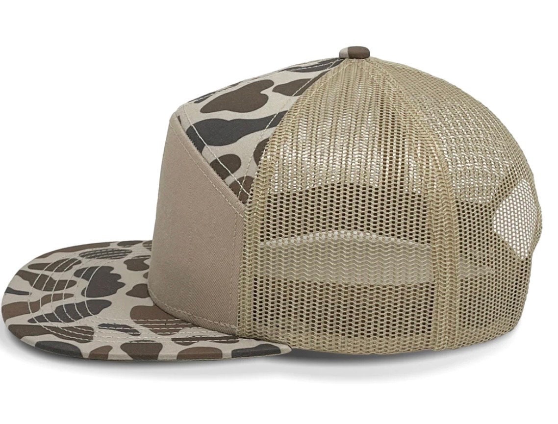 Turkey Hunting Leather Patch Hat SEWN LEATHER PATCH - Etsy