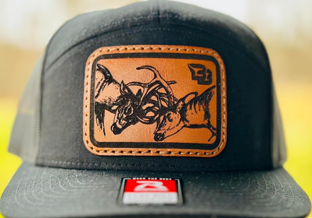 BB Buck Spar Leather Patch Hat SEWN PATCH - Etsy