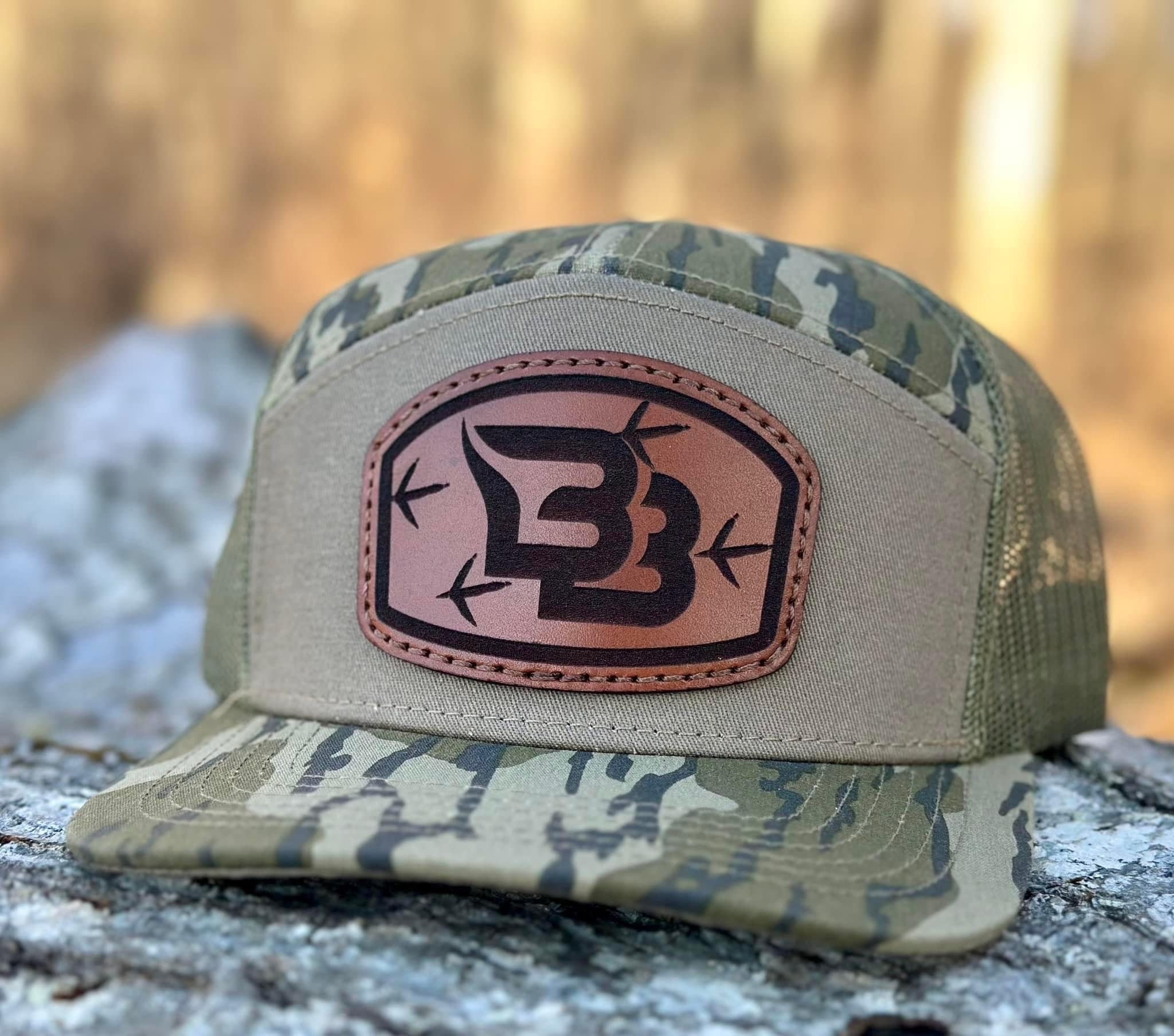 Bluegrass Branded Logo Leather Patch Hat SEWN LEATHER PATCH With Turkey ...