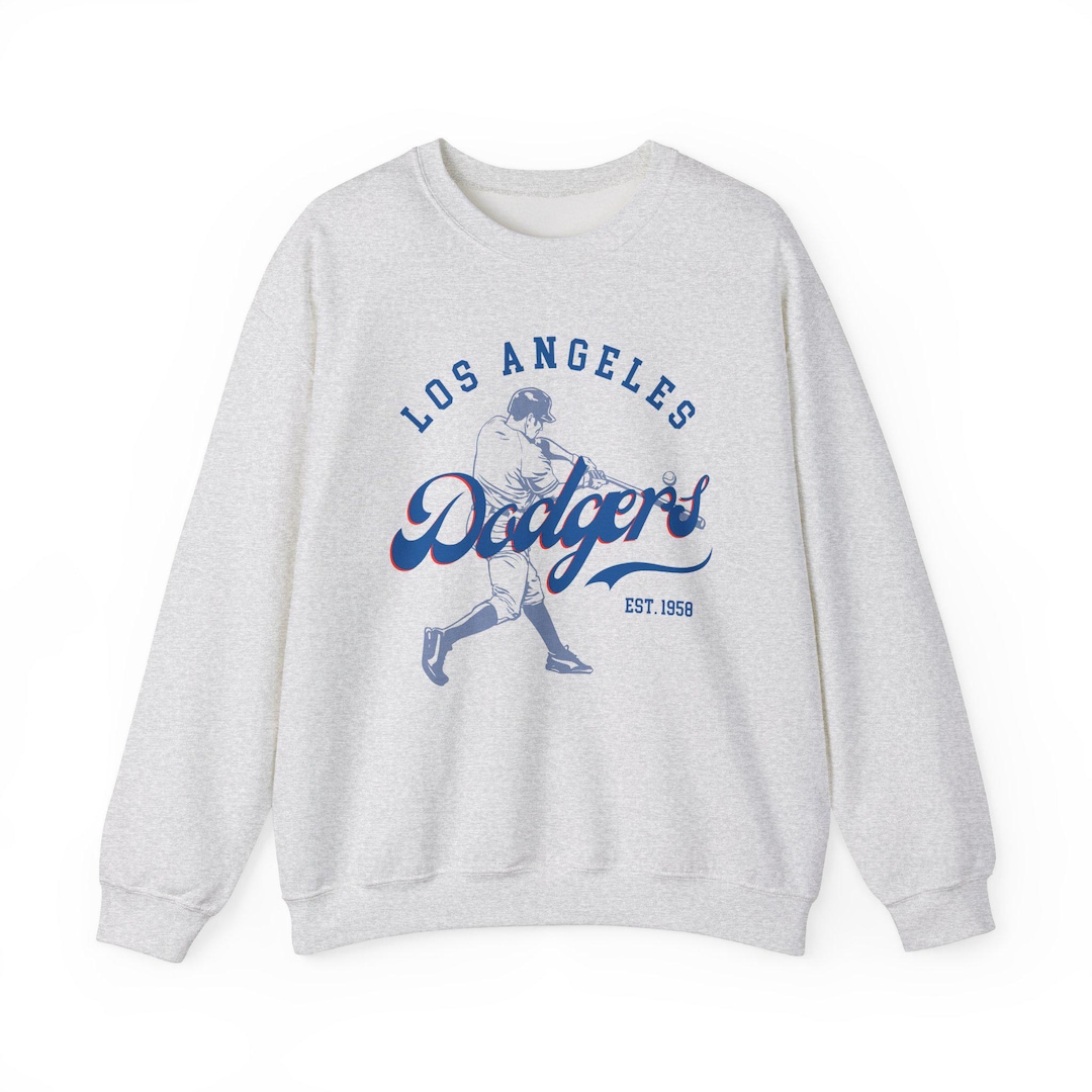 Los Angeles Dodgers Sweatshirt Dodgers Baseball Unisex Heavy Blend ...